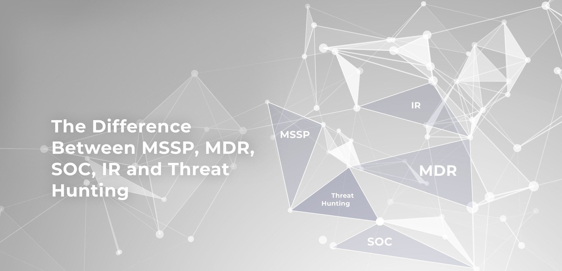 The Difference Between MSSP – MDR – SOC – IR & Threat Hunting - Magen
